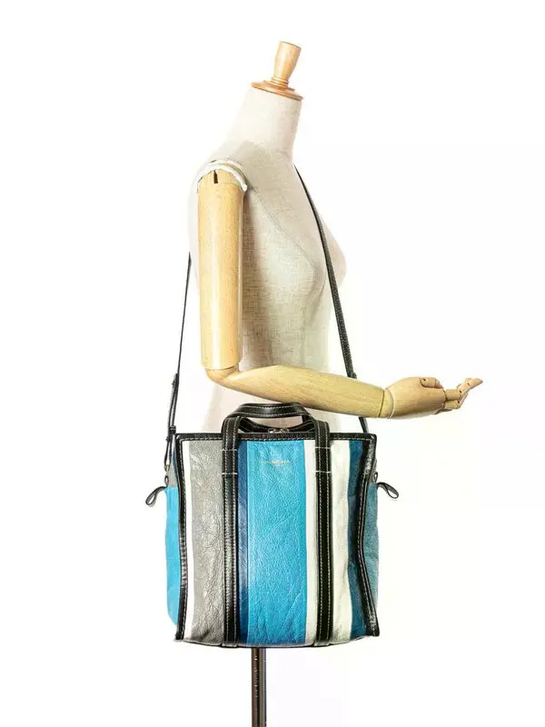 Balenciaga Lambskin Bazar Shopper Satchel