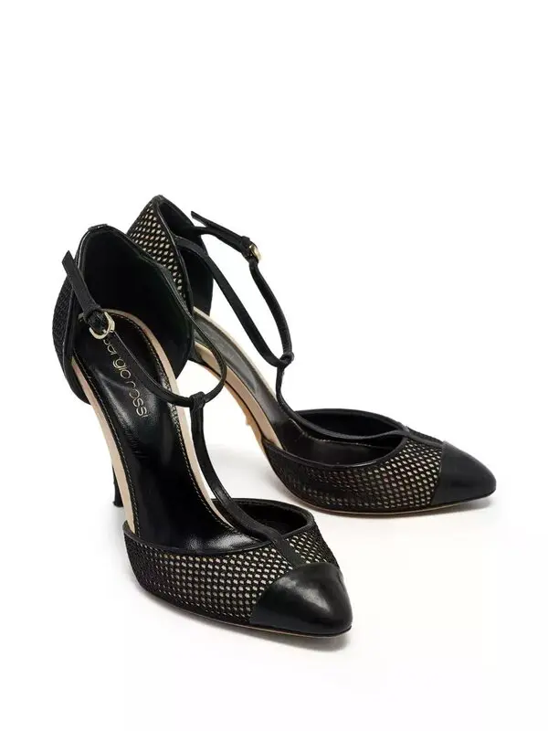 SERGIO ROSSI T-strap Stiletto Pumps