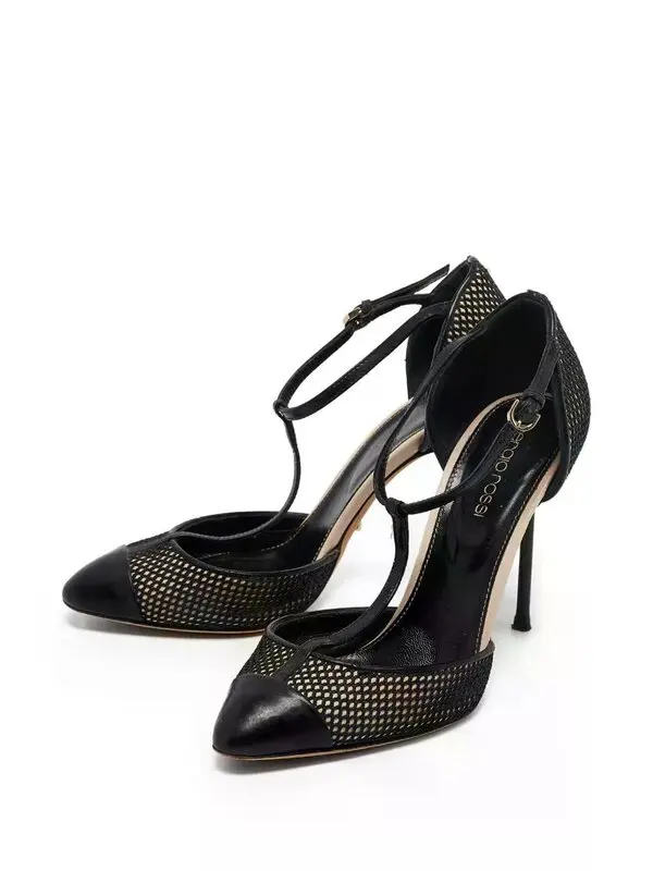 SERGIO ROSSI T-strap Stiletto Pumps