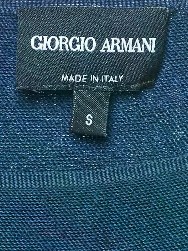 Giorgio Armani Fine-knit Poncho Top