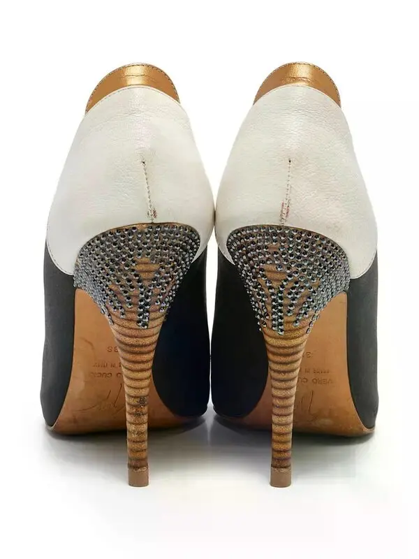 GIUSEPPE ZANOTTI 100mm Peep-toe Pumps