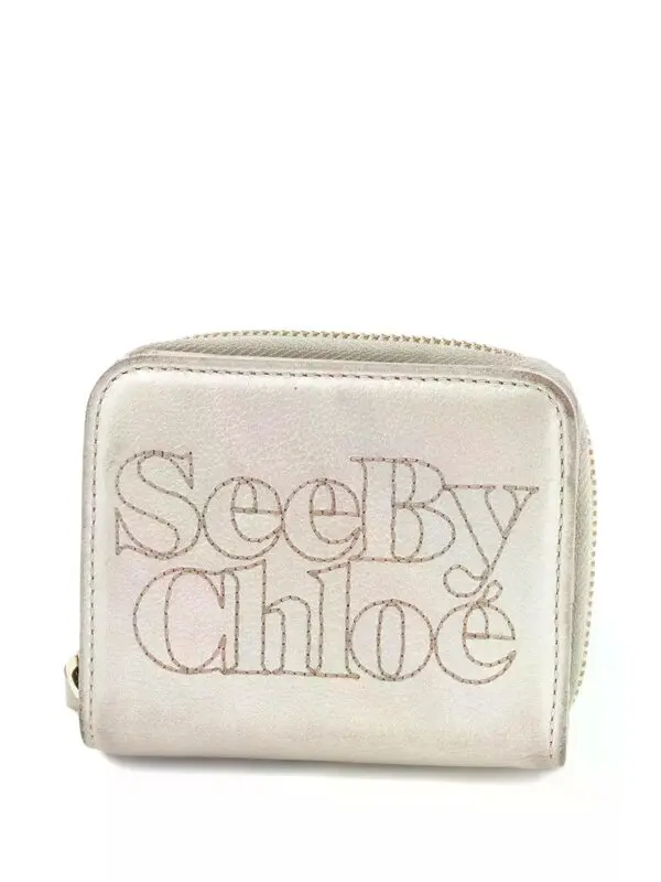 See By Chloé 2000s Leather Wallet - Neutrals