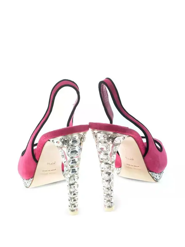 Miu Miu 115mm Crystal-embellished Slingback Sandals