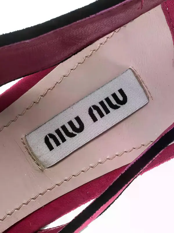 Miu Miu 115mm Crystal-embellished Slingback Sandals