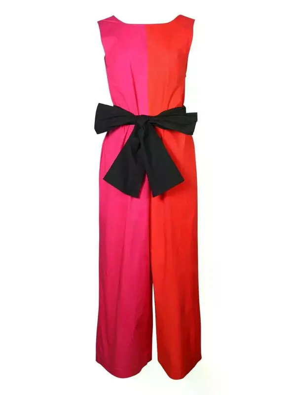 Isa Arfen Colour-block Jumpsuit - Pink