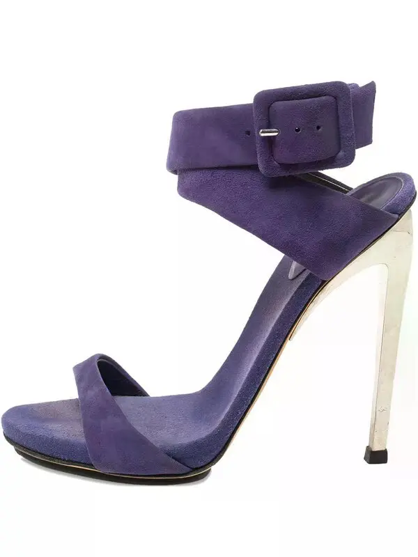 GIUSEPPE ZANOTTI 120mm Suede Heeled Sandals