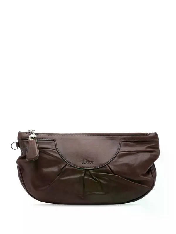 Dior 2008 Leather Babe Clutch Bag