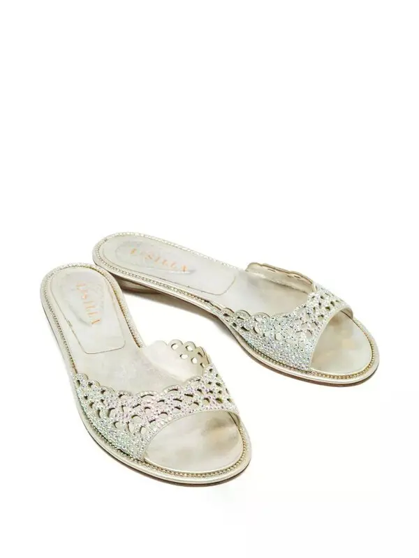 LE SILLA Crystal-embellished Sandals