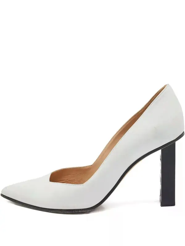 SERGIO ROSSI Leather Heeled Pumps