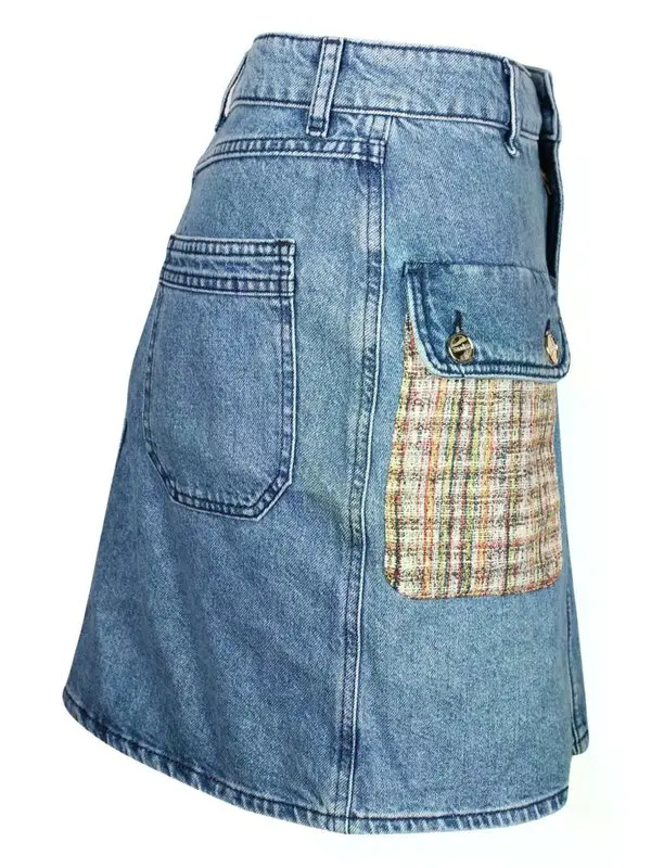Sandro Fiorina Denim Skirt