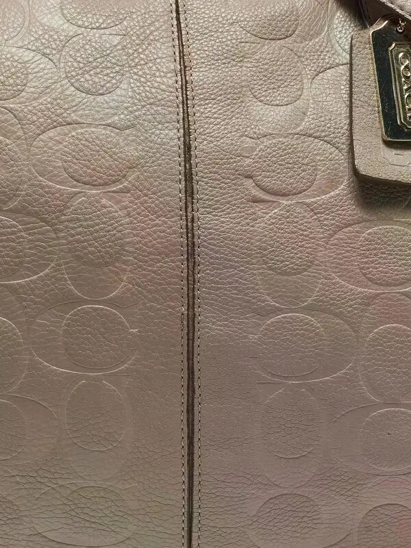 COACH VINTAGE Embossed Leather Tote