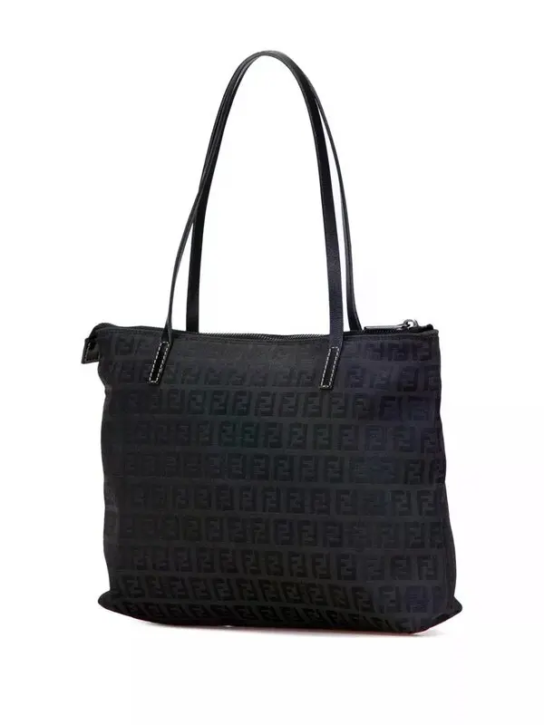 Fendi 2000-2010 Zucchino Canvas Tote Bag