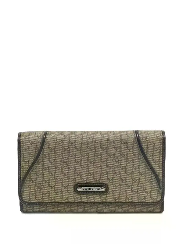 Montblanc Monogram Flap Wallet - Neutrals