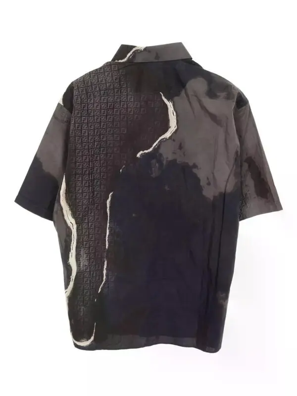 Fendi 2010s Ff Karligraphy Shirt