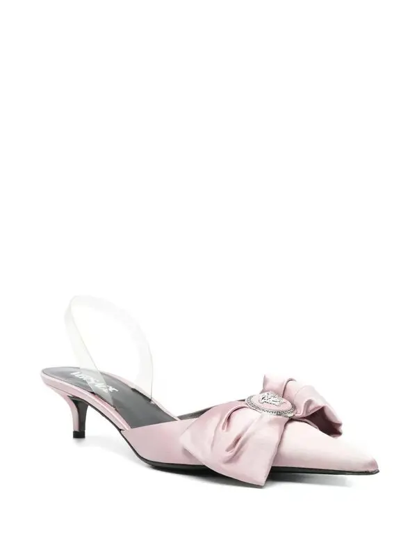Versace 60mm Bow-detail Pumps