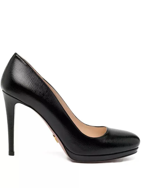 Prada 120mm Saffiano Pumps