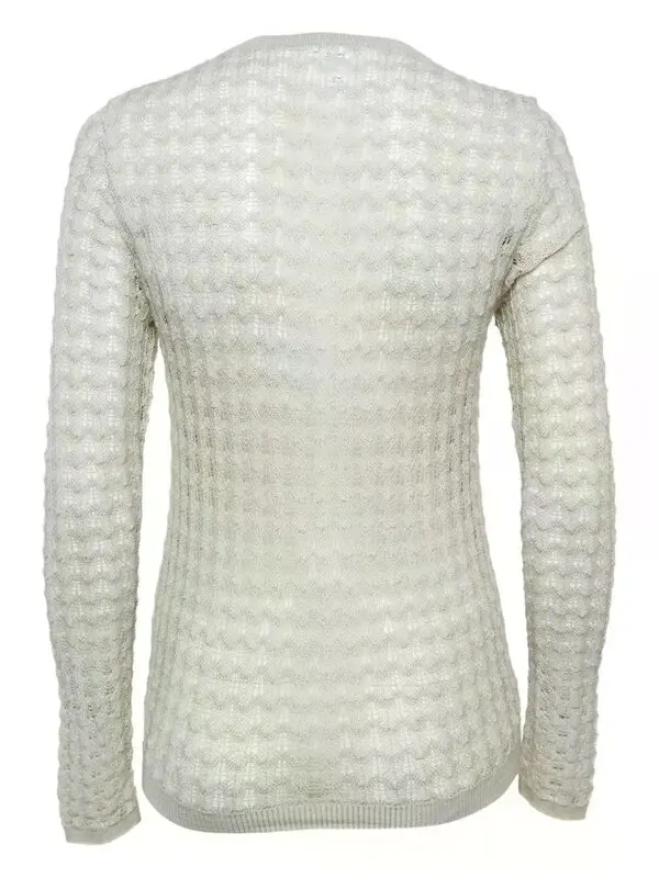 Oscar De La Renta Open-knit Cardigan
