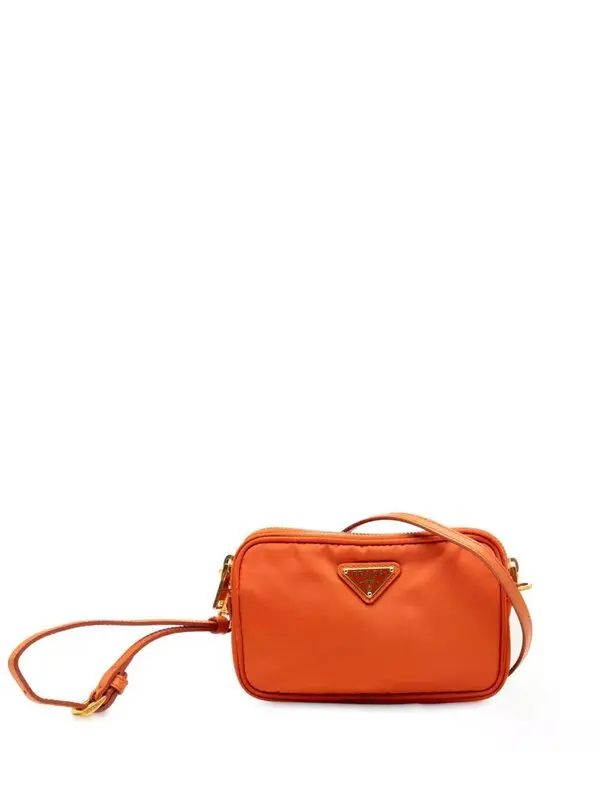 Prada Mini Tessuto Camera Crossbody Bag