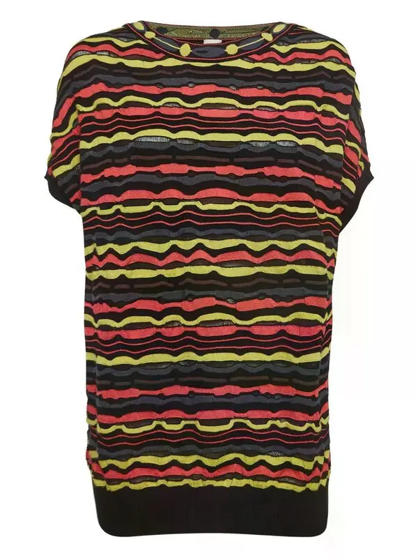 Missoni Wave-stripe Knit Top