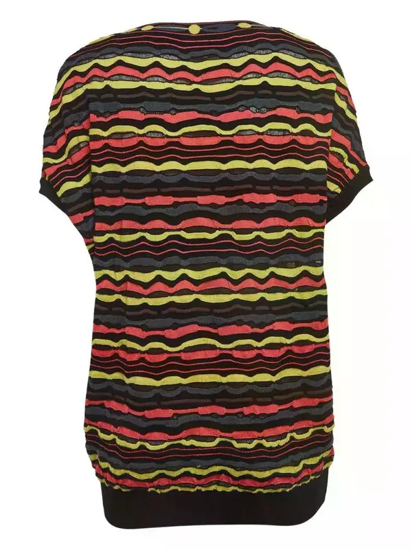 Missoni Wave-stripe Knit Top