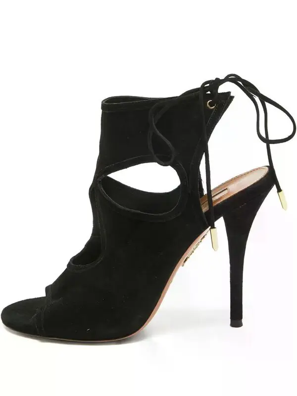 AQUAZZURA 115mm Sexy Thing Sandals - Black