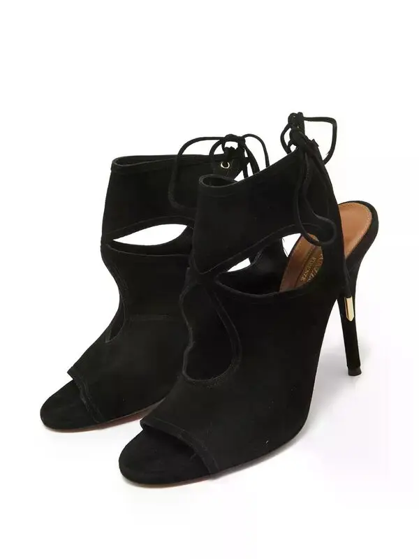 AQUAZZURA 115mm Sexy Thing Sandals - Black