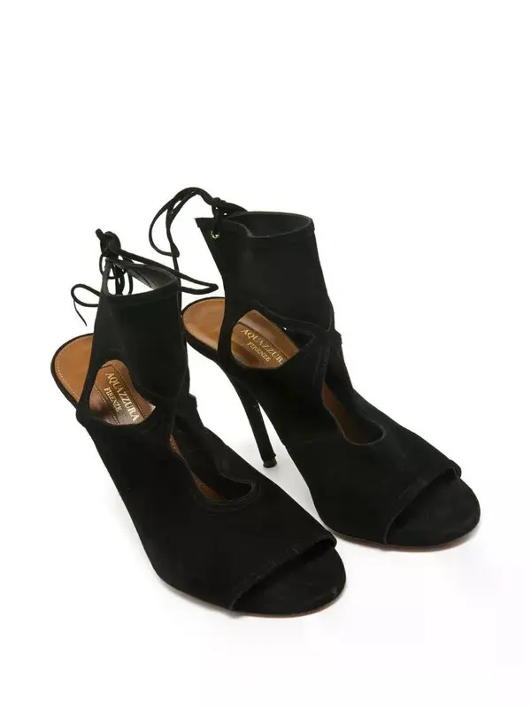 AQUAZZURA 115mm Sexy Thing Sandals - Black