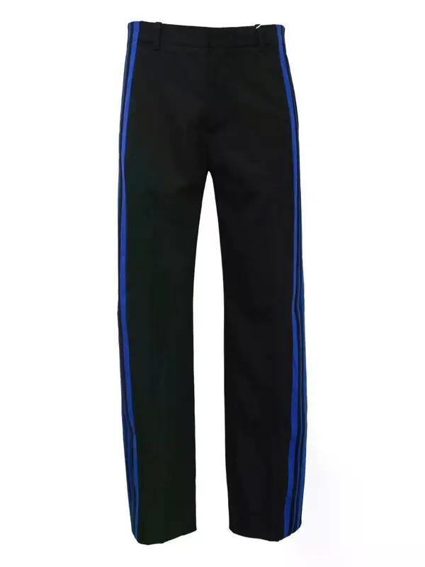 Balenciaga Striped Twill Trousers