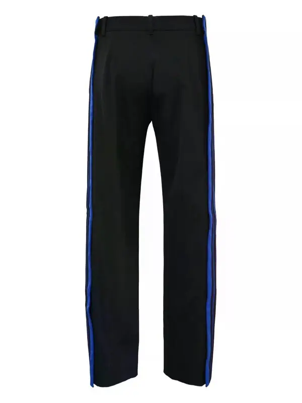 Balenciaga Striped Twill Trousers