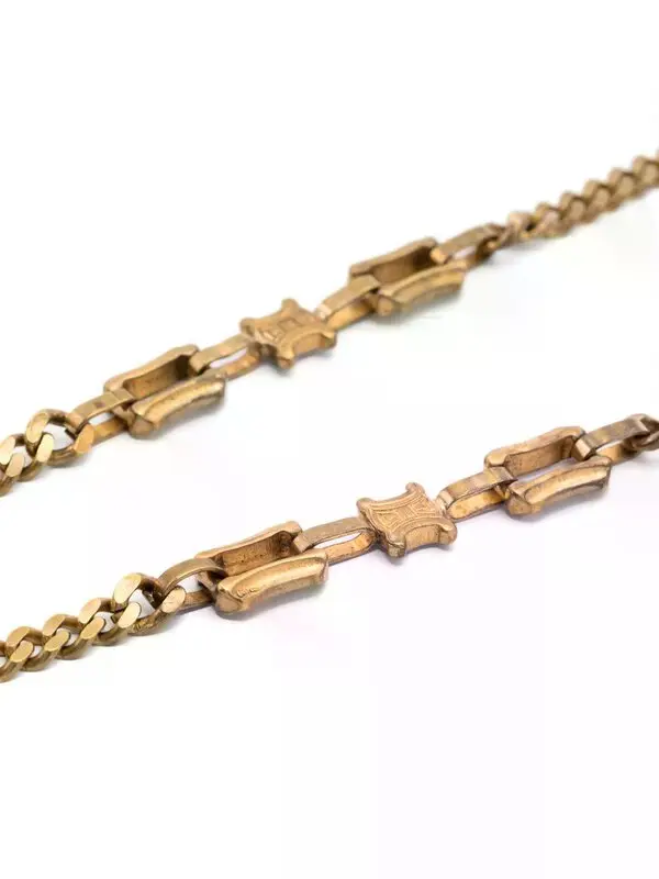 Celine 1970s Triomphe Sautoir Necklace