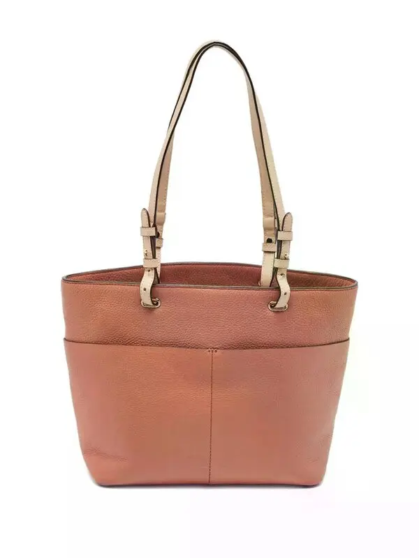Michael Kors 2024 Leather Pocket Tote Bag - Brown