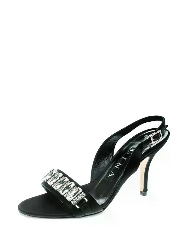 GINA 85mm Crystal-embellished Sandals
