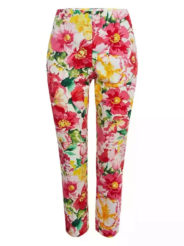 Polo Ralph Lauren Floral-print Trousers - Red
