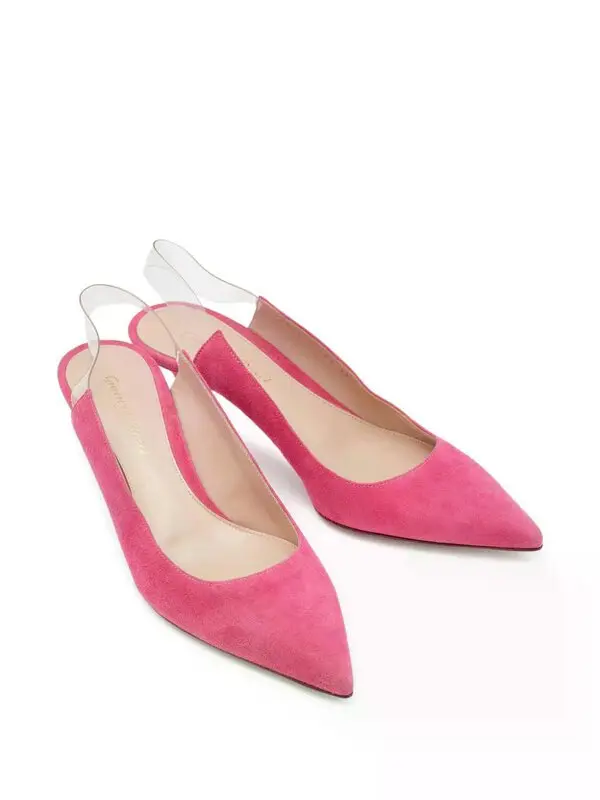 GIANVITO ROSSI Slingback Pointed Toe Pumps
