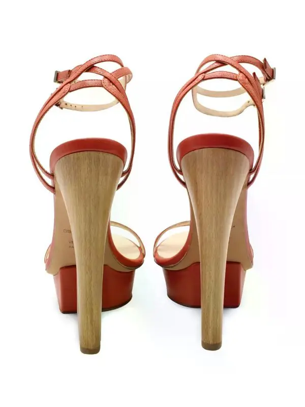 Dsquared2 Double-strap Block-heel Sandals