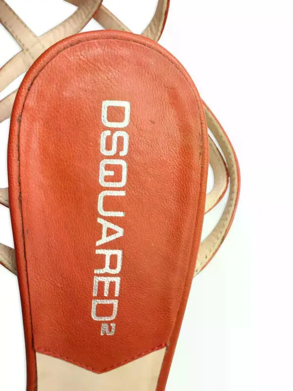 Dsquared2 Double-strap Block-heel Sandals