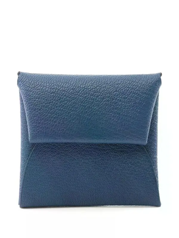 Hermès 2024 Bastia Coin Purse - Blue