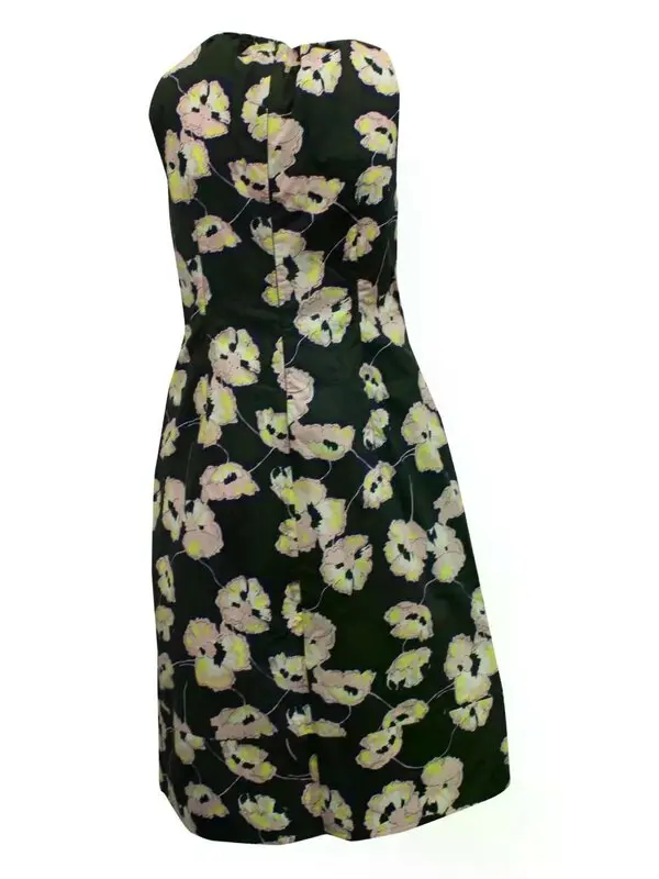 Marni Floral Print Sleeveless Midi Dress