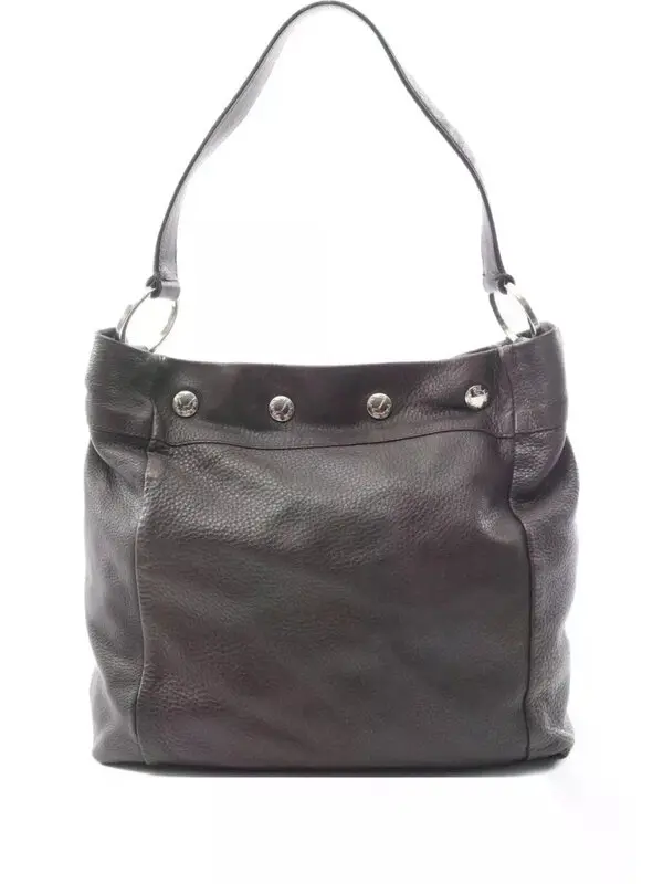 Prada 2000s Leather Shoulder Bag