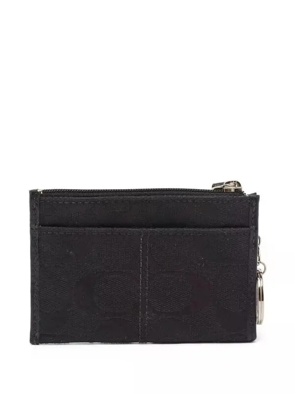 COACH® Monogram-canvas Card Holder
