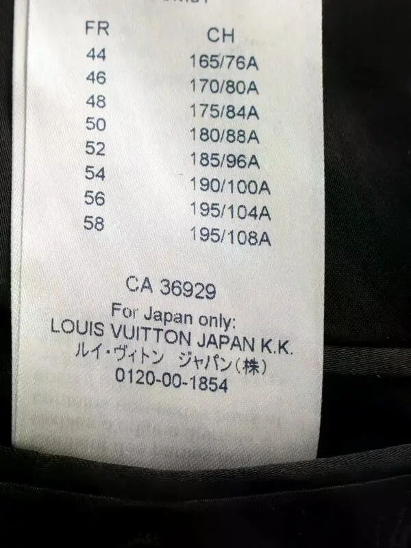 LOUIS VUITTON 2010s Chester Coat