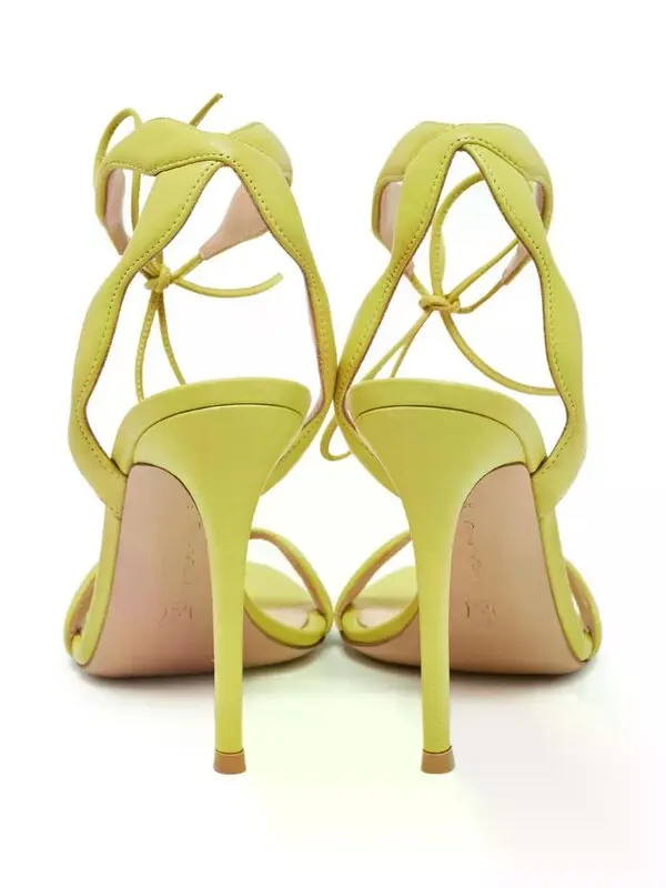 GIANVITO ROSSI 105mm Scalloped Strappy Sandals