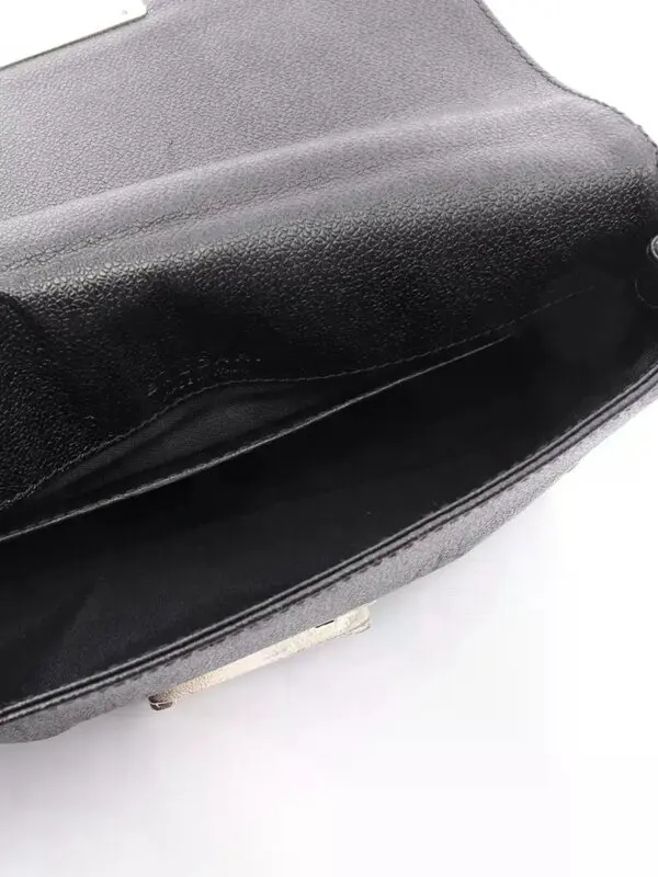 BVLGARI 2000 Leather Clutch Bag