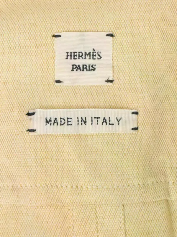 Hermès 820mm Drawstring Buttoned Jumpsuit