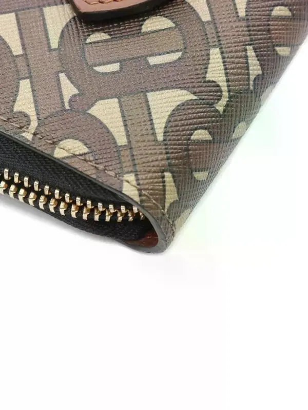 Burberry 2010s Monogram Tb Clutch Bag