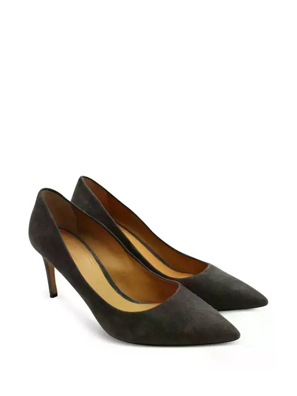 ISABEL MARANT VINTAGE Pointed-toe Suede Pumps