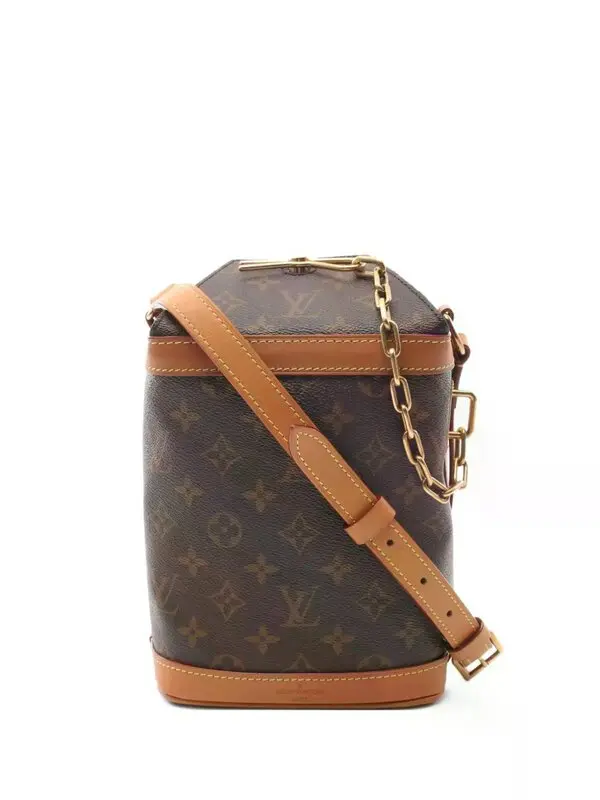 LOUIS VUITTON 2019 Milk Box Monogram Shoulder Bag - Brown