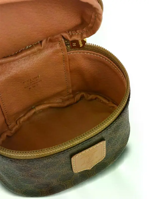 Celine 1990-2000s Macadam Vanity Handbag