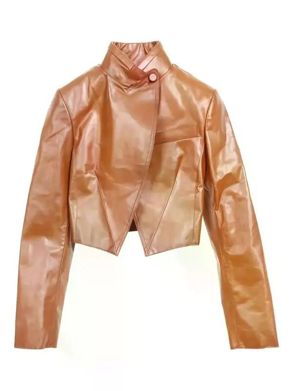 Fendi 2020s Leather Jacket