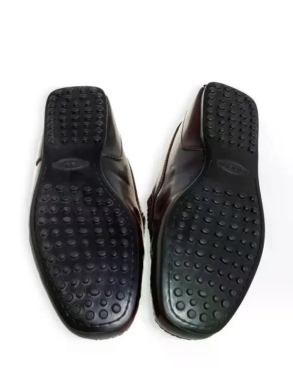 TOD'S X Ferrari Penny Loafers - Red